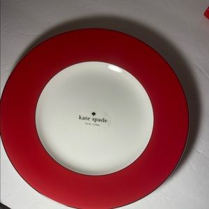 kate spade | Dining | Kate Spade By Lenox Rutherford Circle Red Accent ...